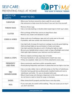 Fall Prevention: Fall Risks & Tips in your home - PTandMe