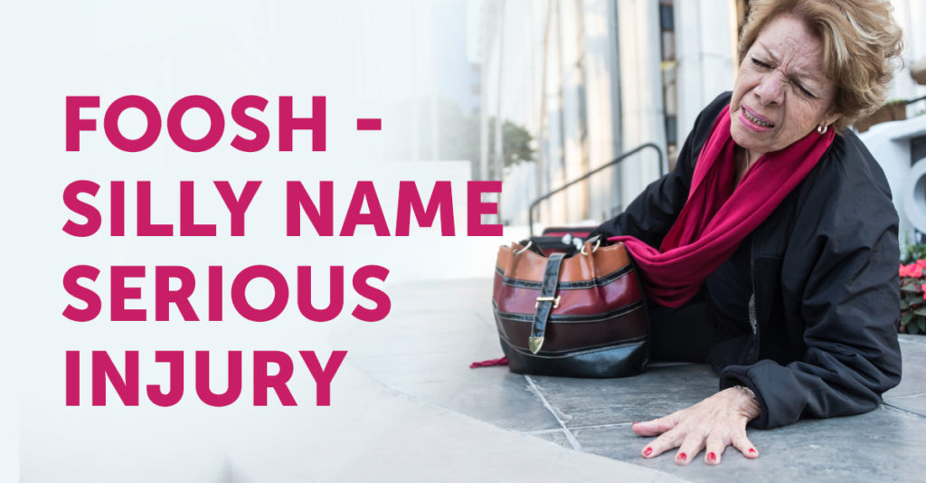 FOOSH - Silly Name, Serious Injury - PTandMe