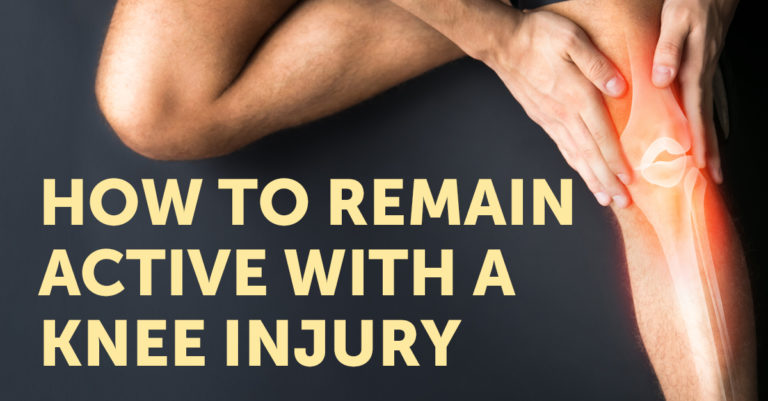 How to Remain Active with a Knee Injury - PTandMe